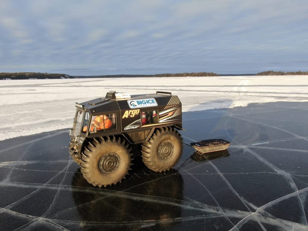 SHERP for Ice Road Construction - Sherp